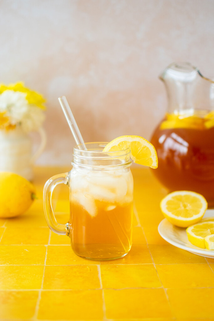 Homemade Sweetened Iced Tea | Mimi's Organic Eats