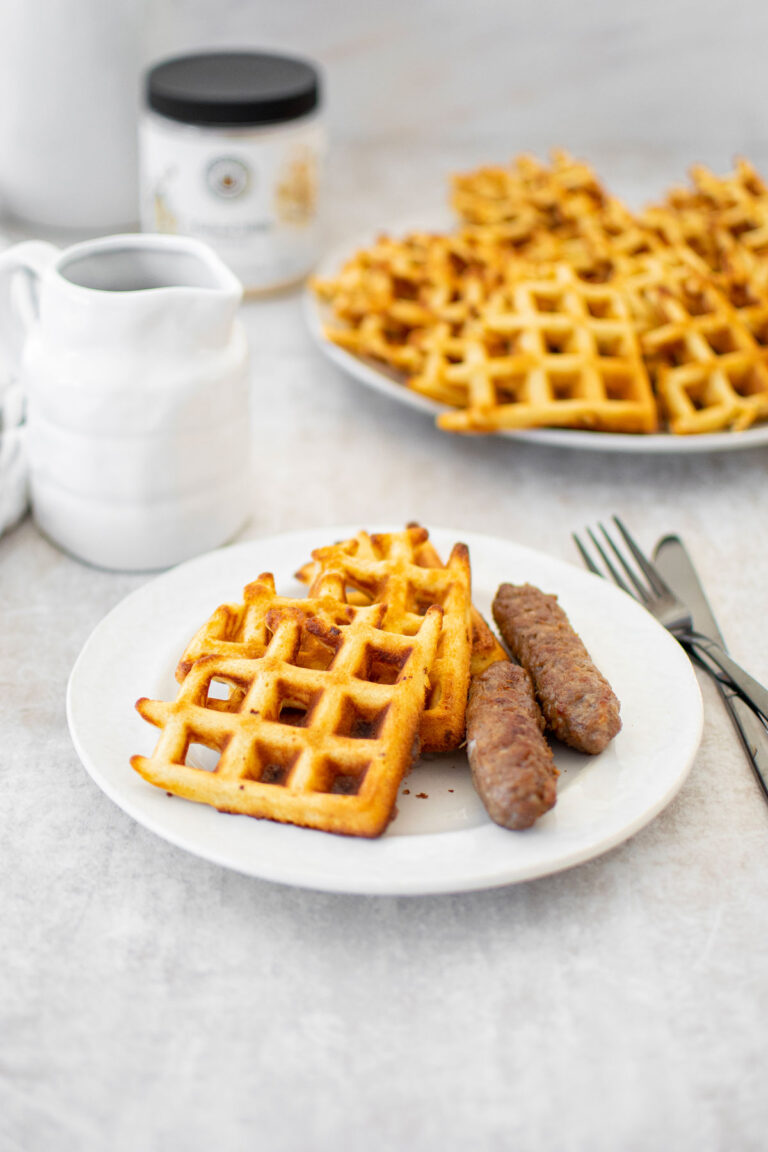 Homemade Malted Milk Waffles | Mimi's Organic Eats
