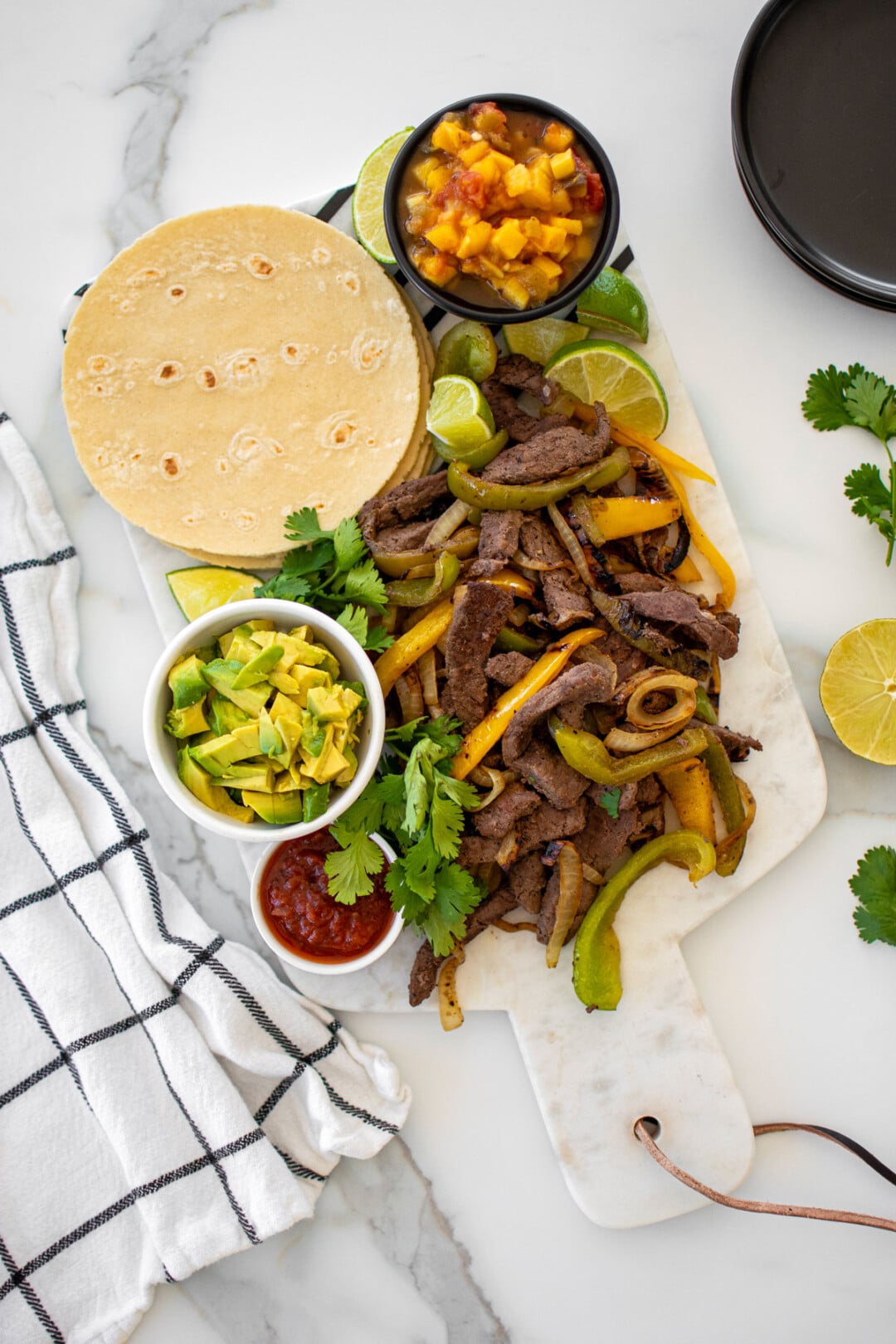 6 Ingredient Beef Fajitas Without Marinade | Mimi's Organic Eats