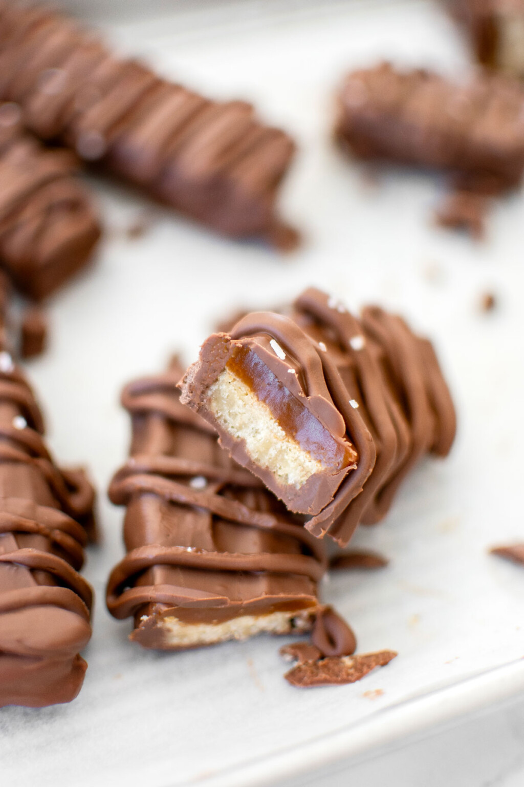 Homemade Twix Bars | Mimi's Organic Eats