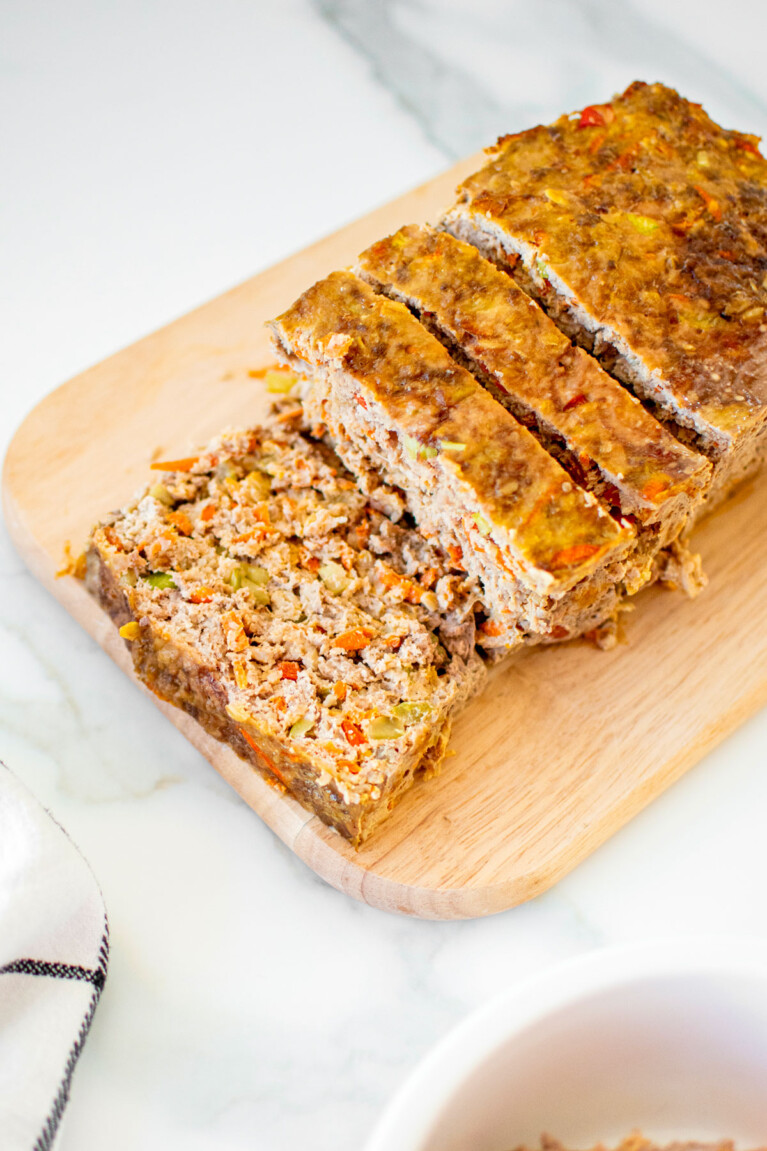 Homemade Turkey Meatloaf for Dogs | Mimi's Organic Eats