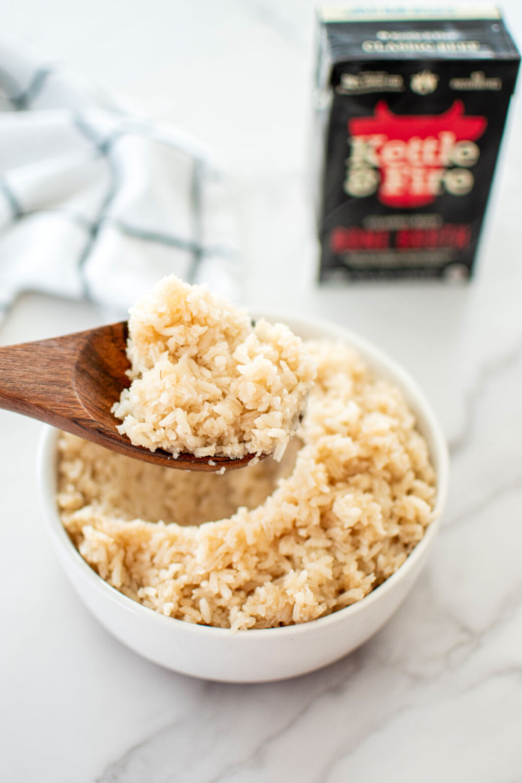 Easy Bone Broth Rice | Mimi's Organic Eats