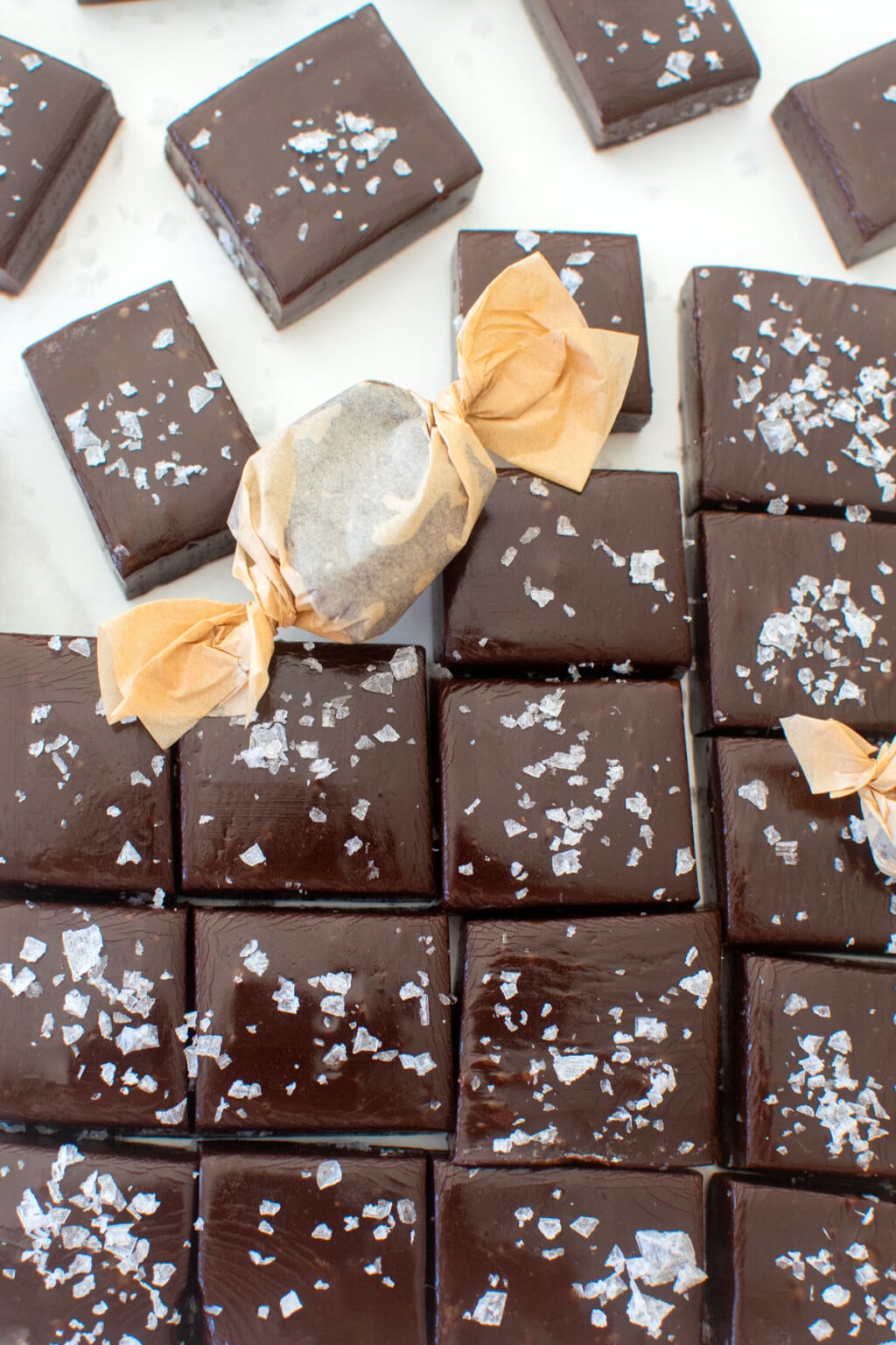Homemade Chewy Chocolate Caramel Candy | Mimi's Organic Eats